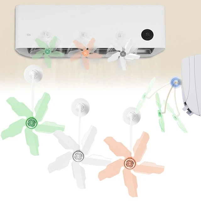 1/3PCS ADJUSTABLE ANGLES AC Deflector Fan Hanging Machine Wind Baffle ...