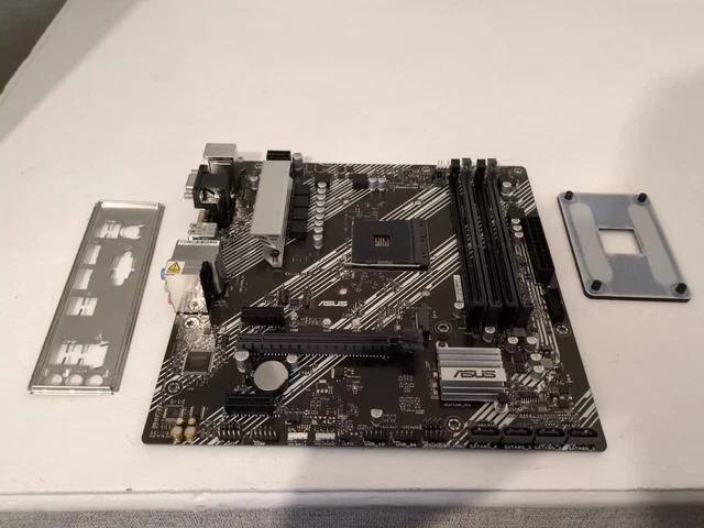 ASUS PRIME A520M-A II/CSM Motherboard AMD Socket AM4 A520 DDR4 Micro ...