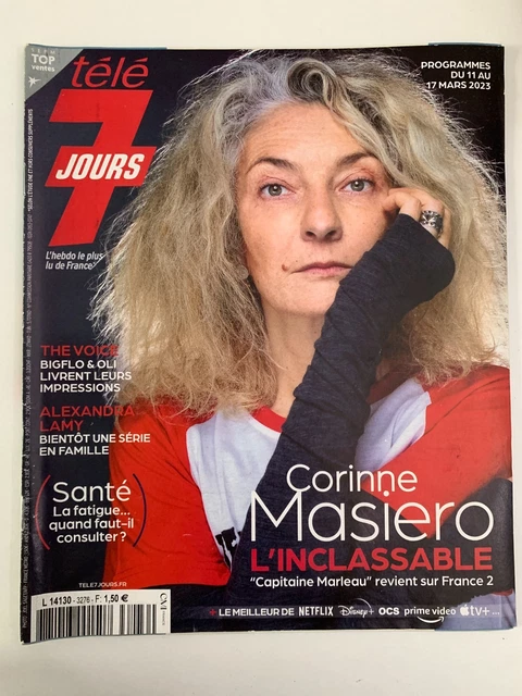 TÉLÉ 7 JOURS 11/03/2023; interview Corinne Masiero/ The Voice ...