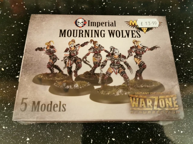 PRODOS GAMES WARZONE Resurrection Imperial Mourning Wolves £63.00 ...