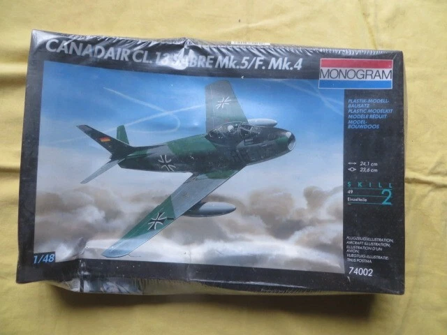 CANADAIR CL.13 SABRE Mk.5/F Mk.4 - Monogram 1/48 - neuf sous blister ...