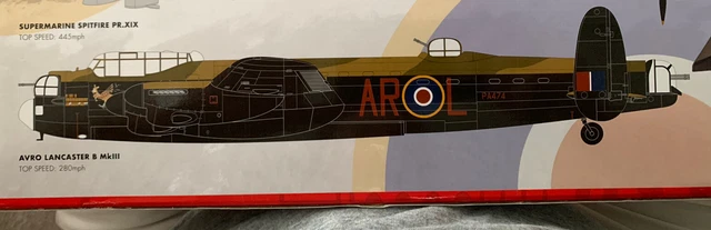 AIRFIX 1:72 AVRO Lancaster bomber Mk.III model kit bagged BBMF PA747 ...