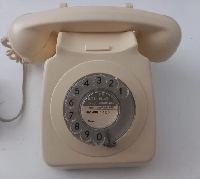 OLD TELEPHONE /G.P.O type 1980s Office Telephone./ Working .. See ...