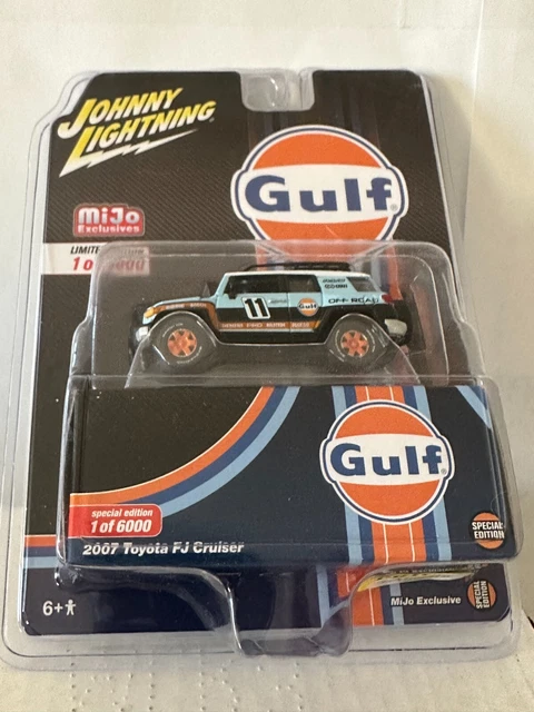 JOHNNY LIGHTNING GULF 2007 Toyota FJ Cruiser V36 EUR 15,55 - PicClick FR