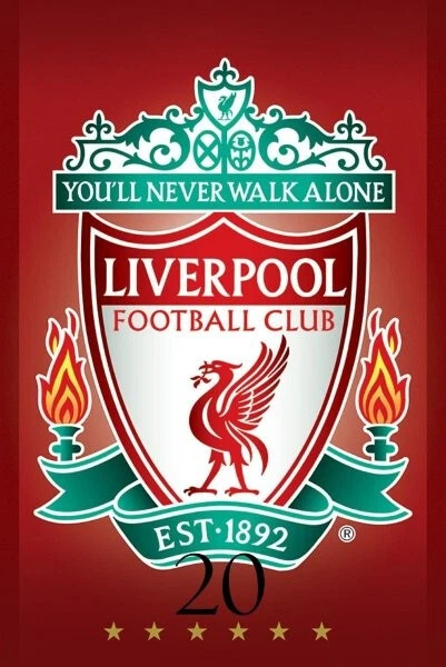 LIVERPOOL FC - 20th league title/champions 2024/25 poster 7 - glossy A4 ...