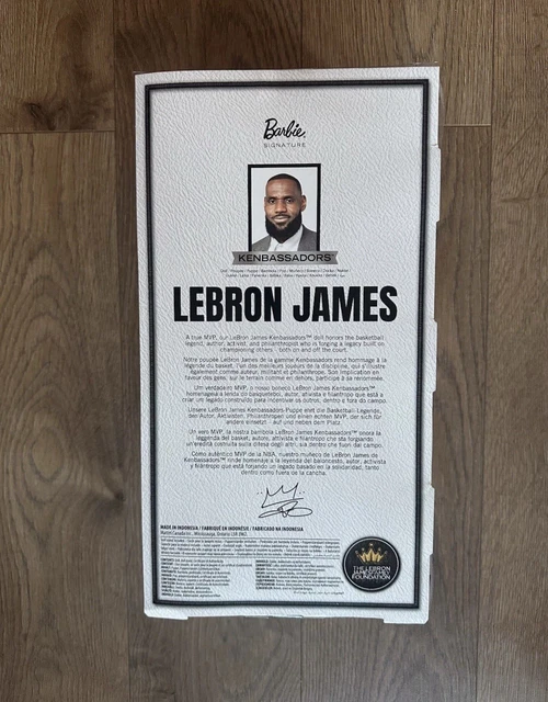 MATTEL BARBIE SIGNATURE Lebron James Kenbassadors Ken Doll HRM33 2025 ...