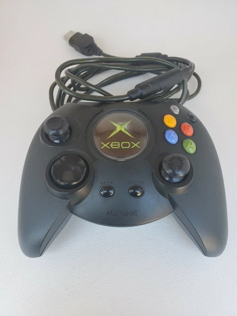MICROSOFT XBOX CONTROLLER Fat Duke X08-17160 OEM Original W/ Breakaway ...