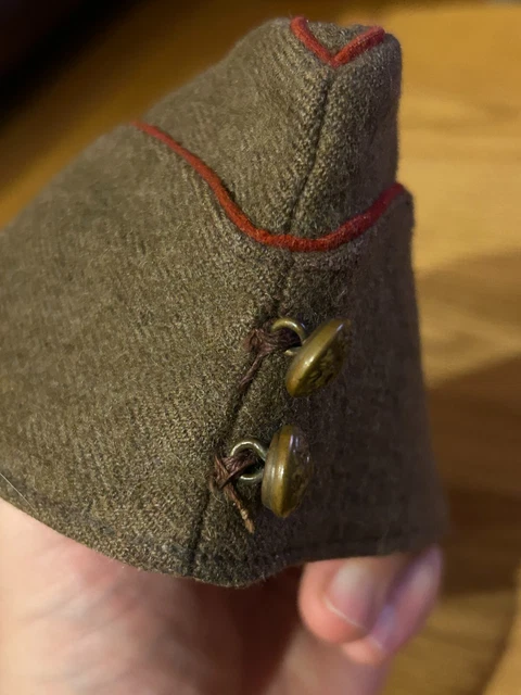 ORIGINAL UNTOUCHED BRITISH WW1 Victorian era Army Side Cap Hat Uniform ...