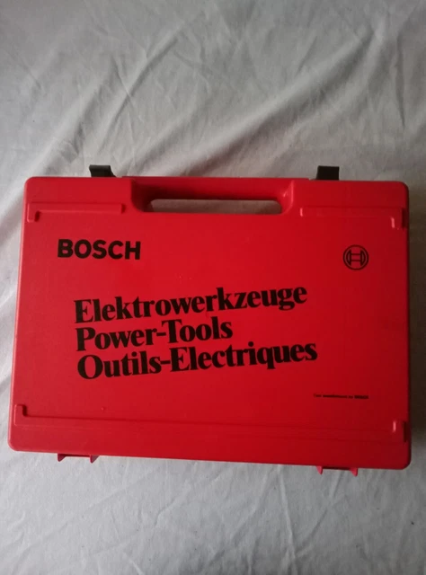 VINTAGE BOSCH 1970S/80S power tool case Prop Box £25.00 - PicClick UK