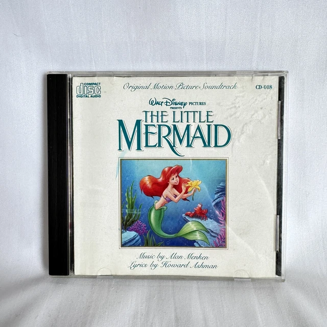 THE LITTLE MERMAID - Alan Menken (Motion Picture Soundtrack) CD 1989 ...