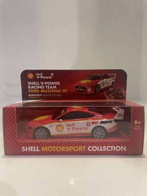 SHELL V-POWER MOTORSPORT Collection Ford Mustang GT 1:41 Die-cast Scale ...