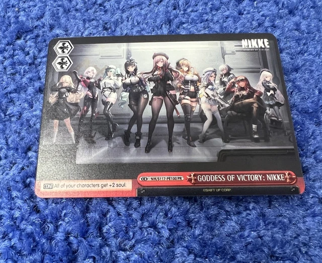 ANIME EXPO 2025 Nikke Goddess Of Victory Official Card Game Promo Weiss ...