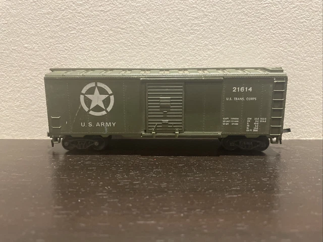 COX 40' BOX Car Us Army Ho Scale Excellent $2.99 - PicClick CA