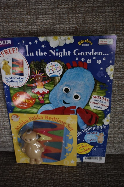 IN THE NIGHT Garden Cbeebies Magazine With Sealed Makka Pakka Set and ...