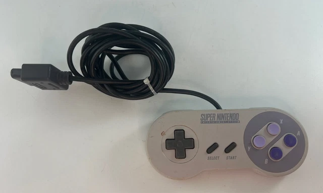 SNES SUPER NINTENDO Original Controller Authentic OEM OFFICIAL SNS-102 ...