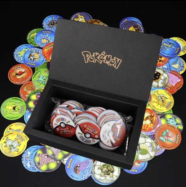 POKÉMON TAZOS 1ST Generation 160pcs Complete Set [BRAND NEW, BOXED ...