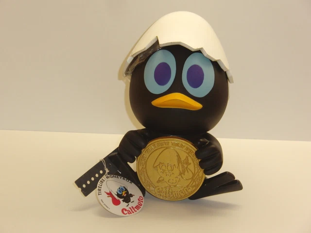 COMIC FIGUREN: CALIMERO : Plastoy 2006: Calimero als Spardose ca. 18cm ...