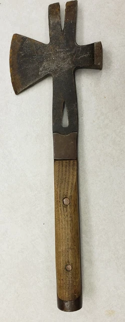 UNUSUAL VINTAGE ANTIQUE Combo Crate Hatchet/Hammer Tool Railroad German ...