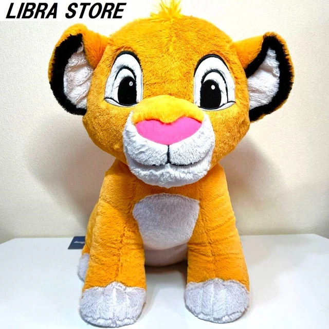 RARE DISNEY THE Lion King Simba BIG Plush doll Vivid color ver. from ...