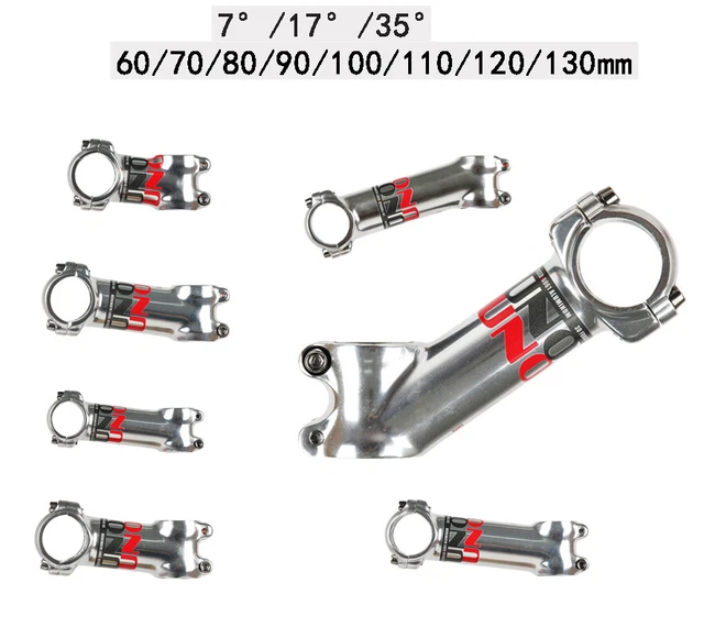 UNO BIKE VORBAU 7/17/35° MTB Rennrad Lenker Vorbau 31,8 * 60 - 130 mm ...