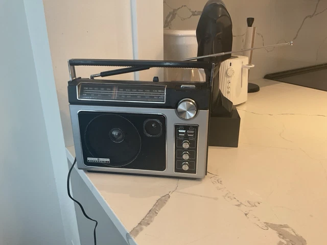 RADIO SUPER RADIO II General Electric 7-2885F GE Long Range AM/FM Radio ...