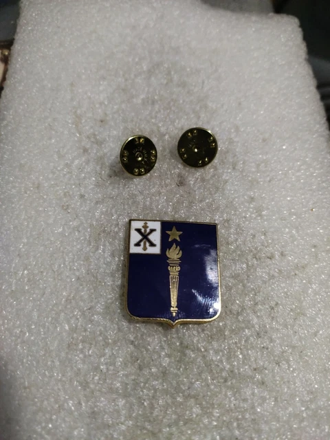 CREST ARMEE US 46TH INFANTRY RÉGIMENT 5th ARM DIV ORIGINAL £15.71 ...