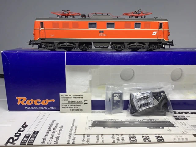 ROCO 63816 AUSTRIAN ÖBB Class 1010 015-4 Electric Loco - HO Gauge - VNM ...