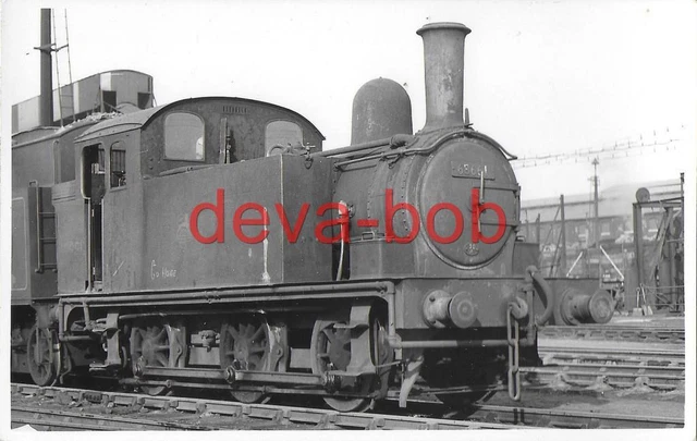 RAILWAY PHOTO LNER J68 68661 Stratford 1955 Great Eastern 0-6-0T Loco ...