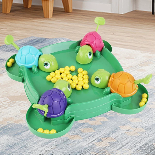 FUN TURTLE BOARD Games Educational Toys Turtle Feeding Board Game Toy ...