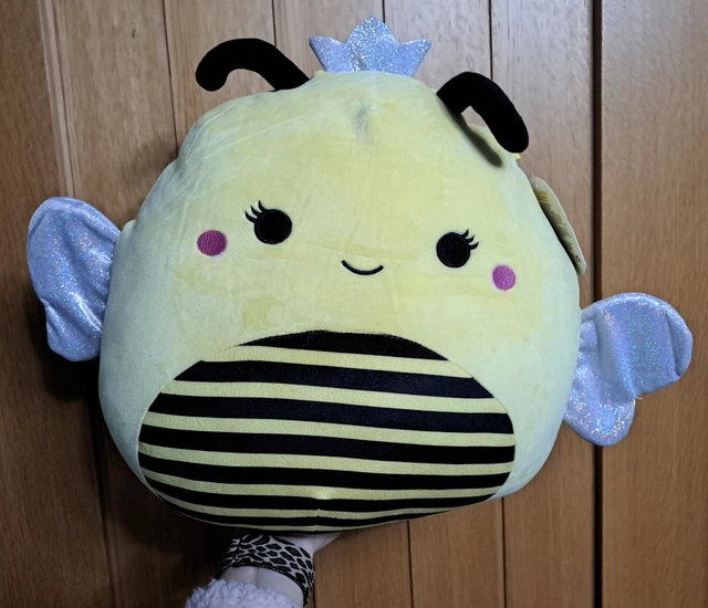 BIG SUNNY THE bee Genuine Yellow squishmallow teddy with tag £10.79 ...