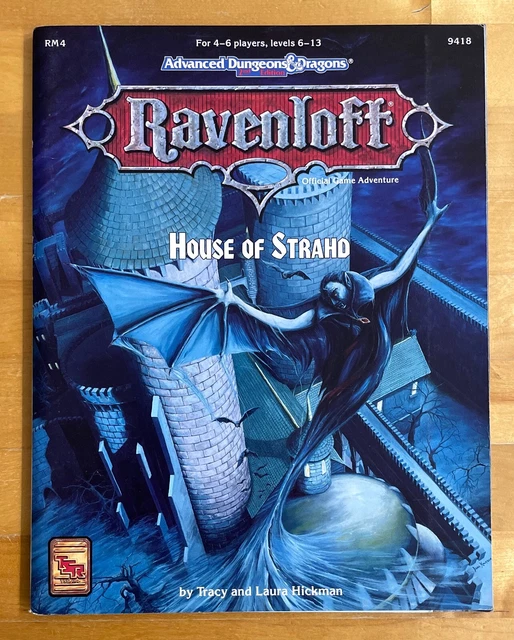HOUSE OF STRAHD - Ravenloft - Complete W/Map - Vgc+++ To Near Mint - Ad ...