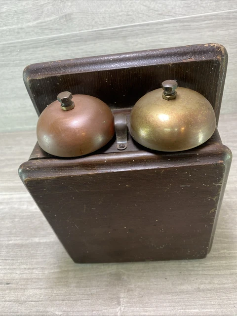ANTIQUE MAHOGANY TELEPHONE Bell 1920/30s £29.00 - PicClick UK