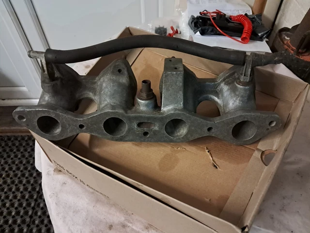 FORD CROSSFLOW TWIN 40 Inlet Manifold Short £70.00 - PicClick UK