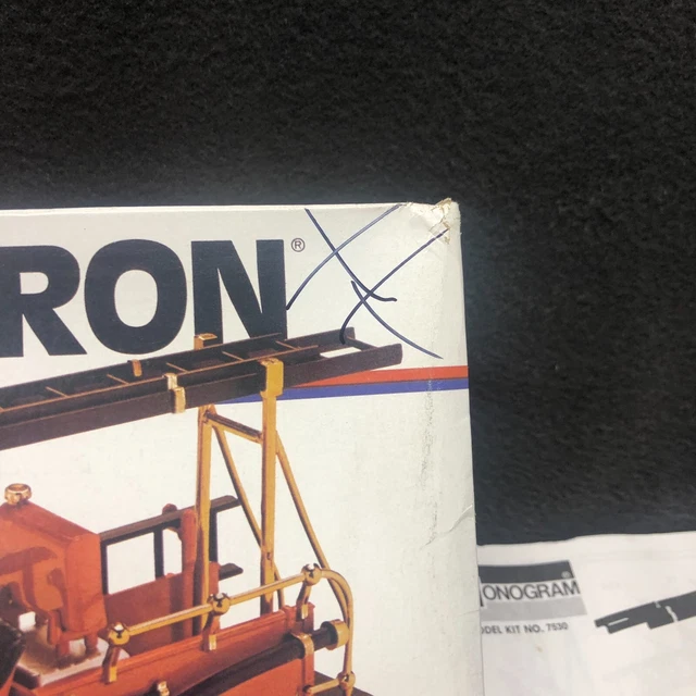 MONOGRAM FIRE IRON Show Rod Tom Daniel 100% Complete 7530 Old Time Fire ...