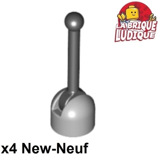 LEGO 4X LEVER Lever Antenna Controller Gray/Light Bluish Gray 4592c02 ...