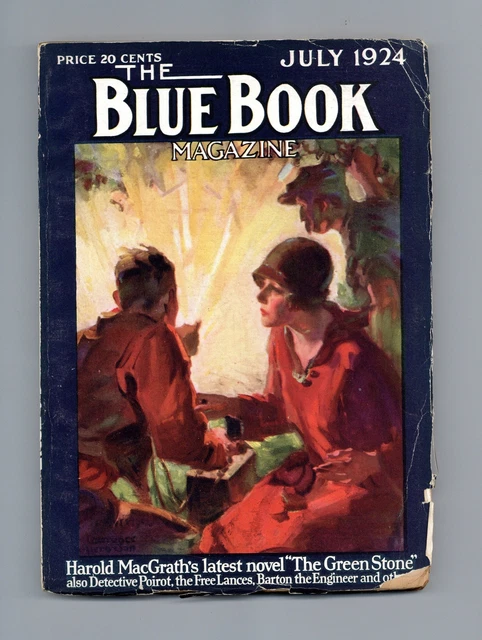 BLUE BOOK PULP / Magazine Jul 1924 Vol. 39 #3 GD- 1.8 £15.76 - PicClick UK