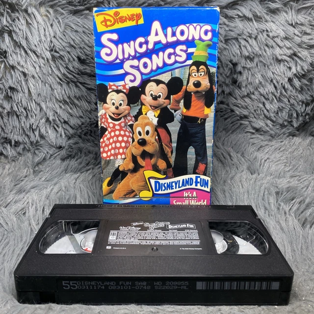 DISNEYS SING ALONG Songs - Disneyland Fun: Its a Small World VHS 1993 ...