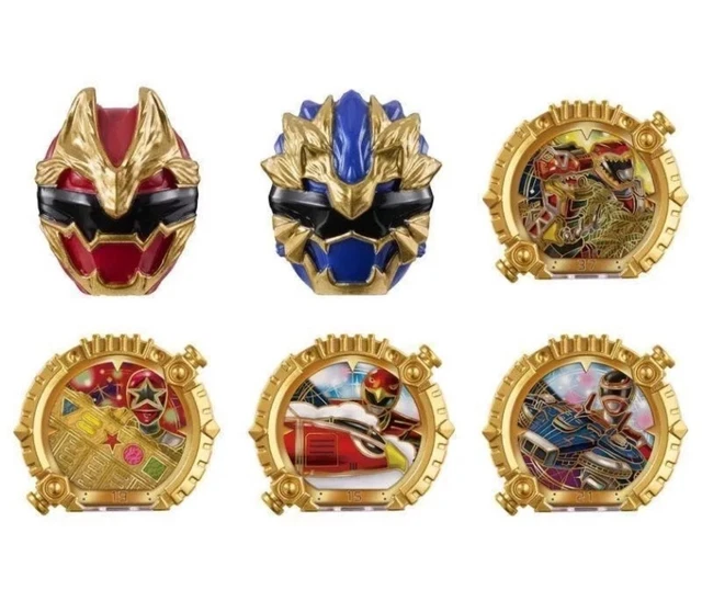 POWER RANGERS NO.1 Sentai Gozyuger GP Sentai Ring 01 Complete 6 set $49 ...