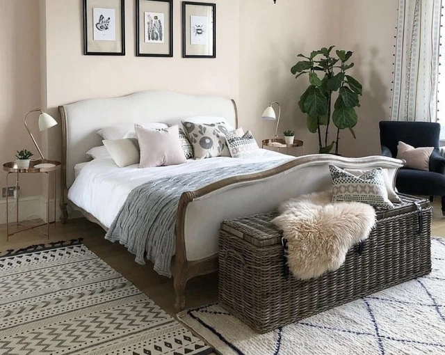 LOAF ANTOINETTE COCO King Size Bed Weathered Oak Sleigh Bed Wow RRP £ ...