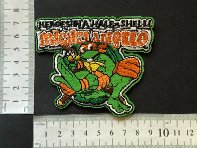 PATCH TEENAGE MUTANT Ninja Turtles Michelangelo toppa termoadesiva tartarughe EUR 3,49 - PicClick FR