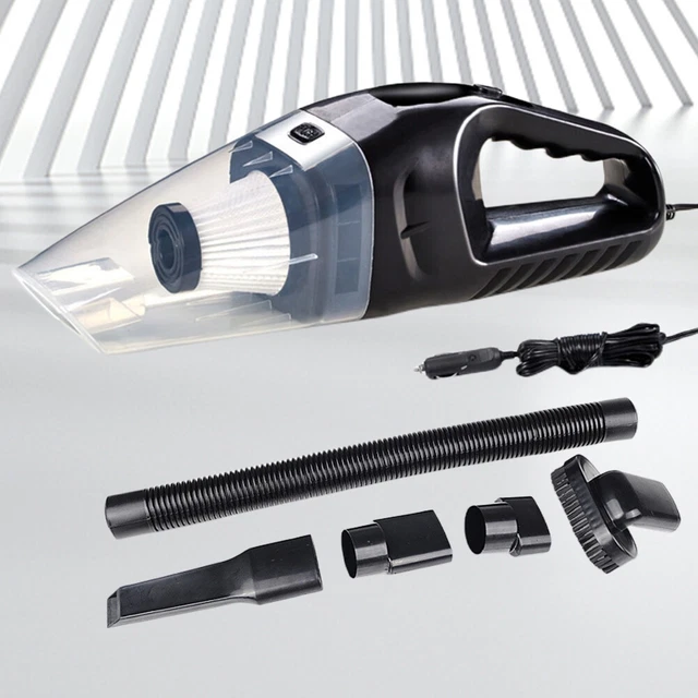 CAR HOOVER 120W Dust Cleaner Handheld Dust Buster Powerful Hoover ...