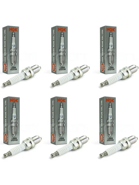 6 X NGK Laser Iridium Spark Plugs ILFR6A fits Citron C3 1.6 HB Pluriel ...