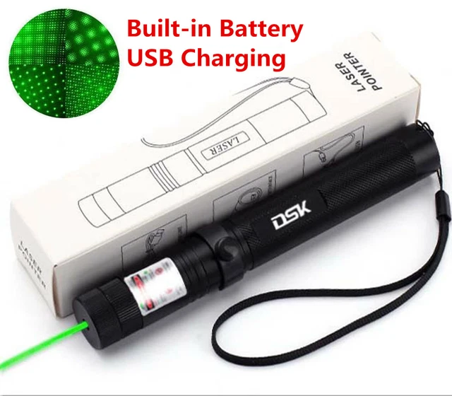 Cat Laser 10 Mile Range Green Laser Pointer Pen With Compass & USB Charging Laser Pointer High Power