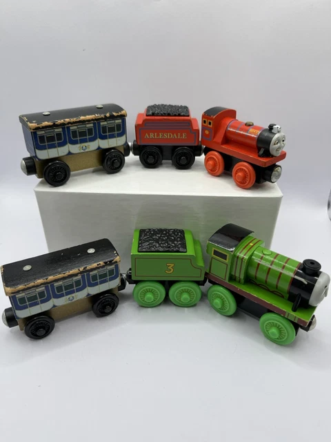 THOMAS THE TANK Engine Wooden Brio Trains Bundle Mike Henry Stephen’s ...