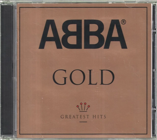 ABBA GOLD (GREATEST Hits) CD Europe Polar with gold sleeve. disc has ...