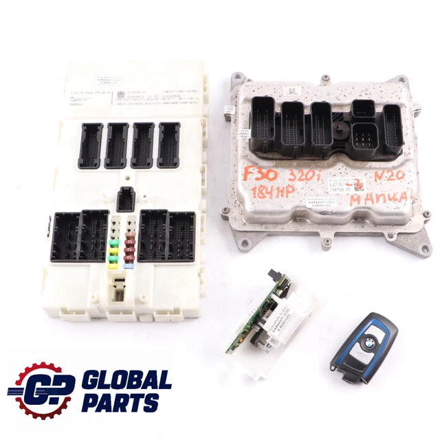 BMW F30 F31 320i Petrol N20 184HP Engine ECU Kit DME 8617551 FEM Key ...