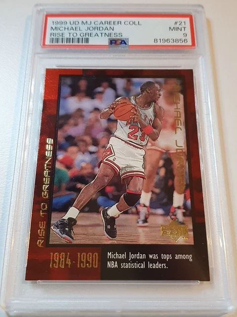 1999 UD MJ Career Collection Michael Jordan #21 - PSA 9 (POP 2) $125.00 - PicClick AU