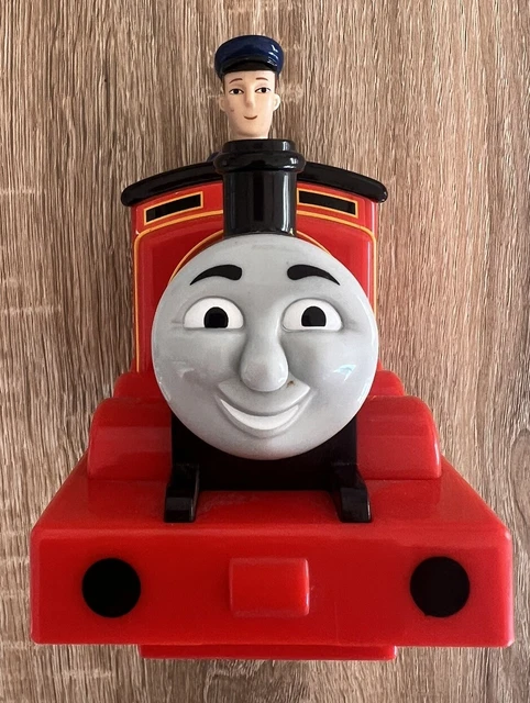 THOMAS THE TANK Engine And Friends James Push N Go Red Train Toy 2009 ...