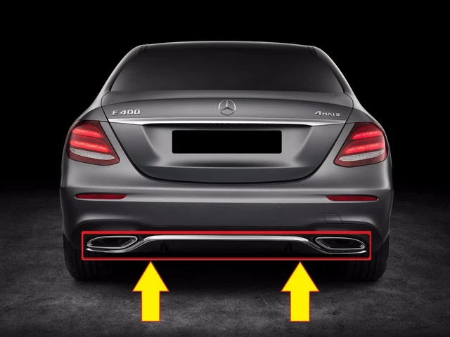 NEW GENUINE MB E W213 E63 S AMG Front Bumper Lower Flap Right ...