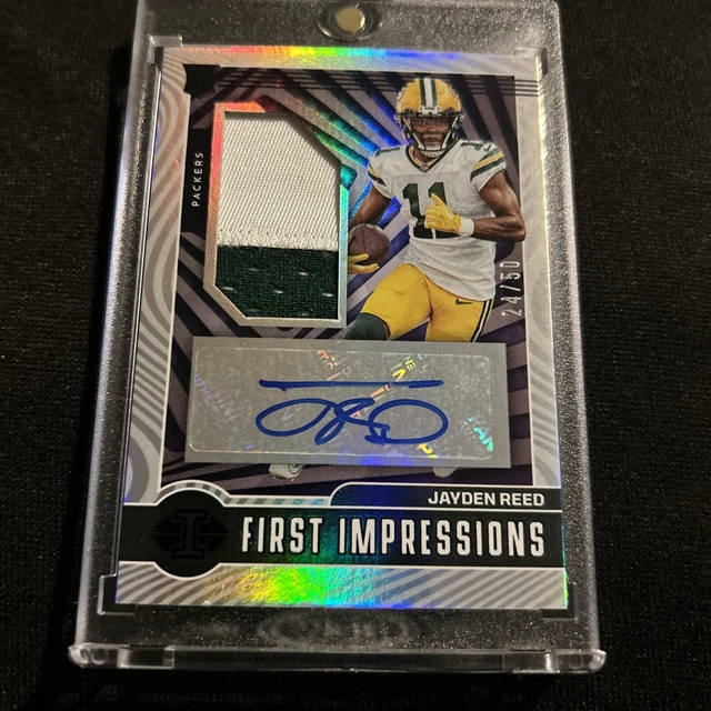 PATCH RECRUE JAYDEN Reed 2023 Illusions First Impressions RPA auto /50 ...